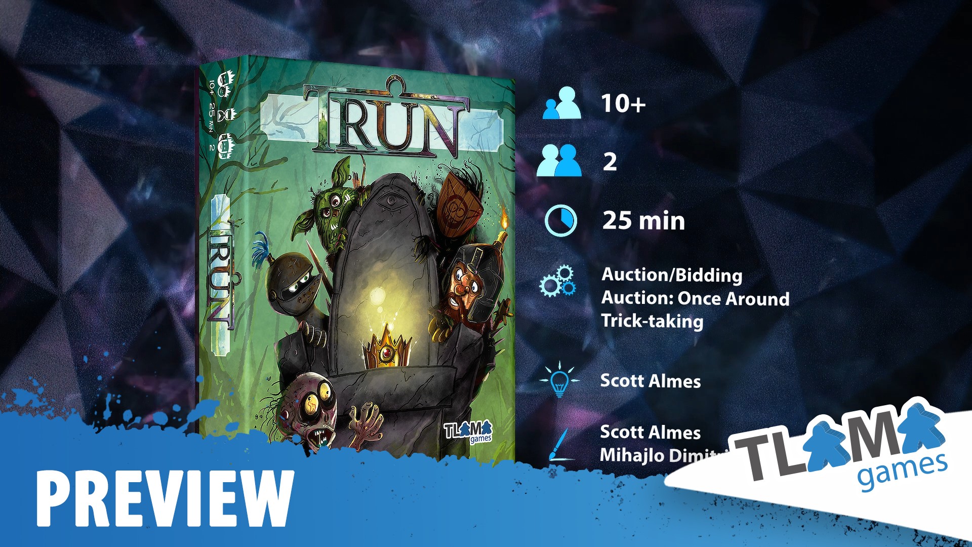 Trůn - Představení hry / Preview - desková hra