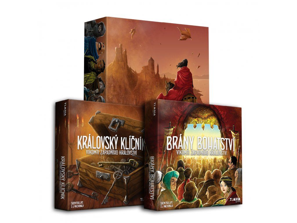 TLAMA GAMES: 2 rozšíření k Vikomtům - Zatrolené hry