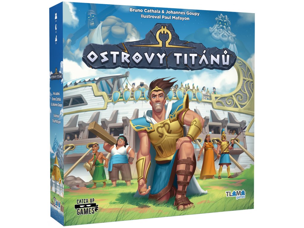 TLAMA games: Ostrovy titánů a sólo rozšíření jsou skladem - Zatrolené hry