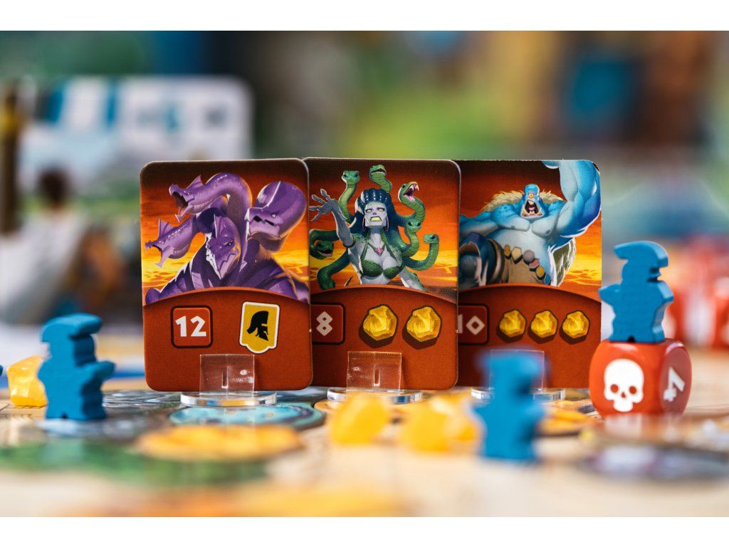 TLAMA games: Ostrovy titánů a sólo rozšíření jsou skladem - Zatrolené hry